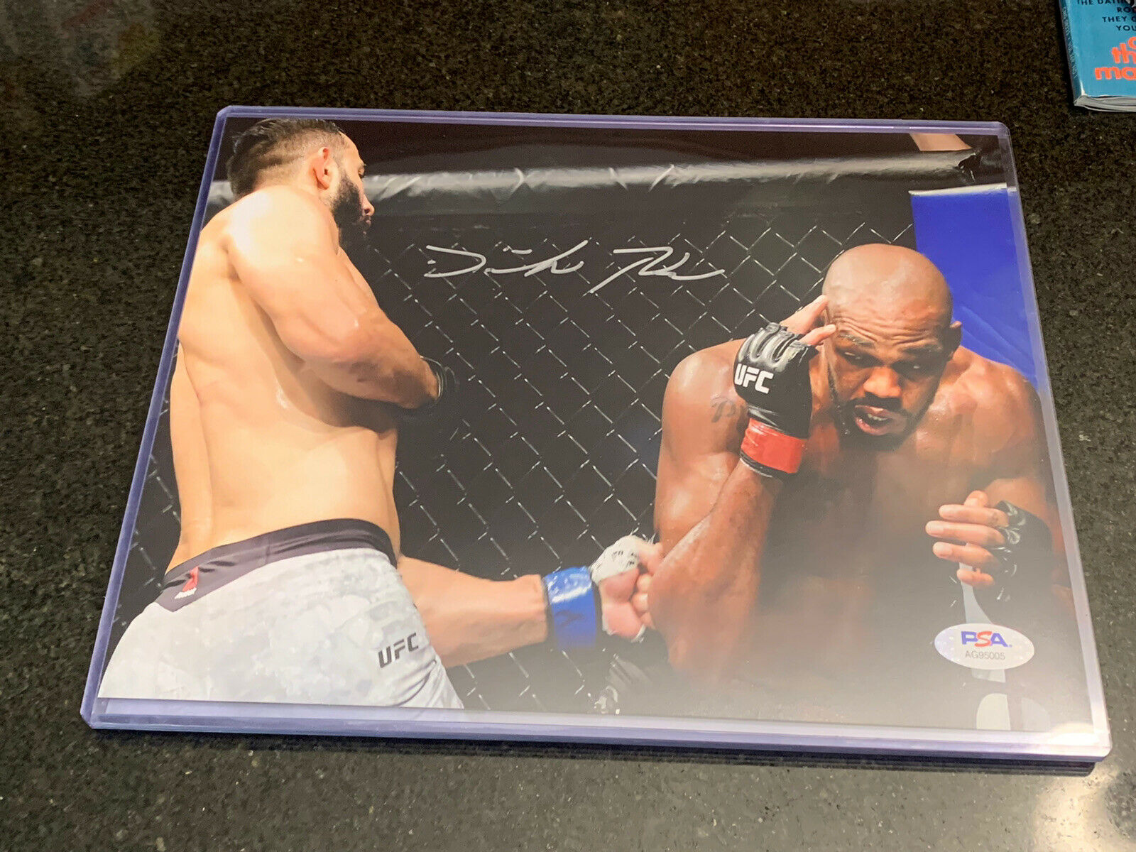 Dominick Reyes UFC Autographed Signed 8x10 Photo Jon Jones PSA/DNA ...